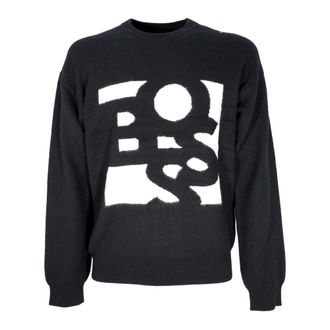 HUGO BOSS Loskar Pullover - - Knitwear - Herren - Schwarzk - XL