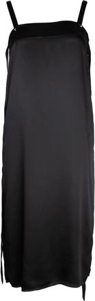 Lanvin robe &agrave; design sans manches - Noir