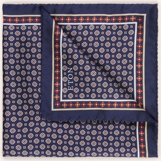 Eton Einstecktuch blau