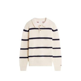 Tommy Hilfiger Pull col polo droit &agrave; rayures