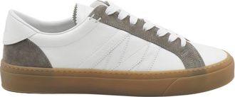 Moncler Homme, Chaussures, Blanc, Taille: 45 EU Baskets