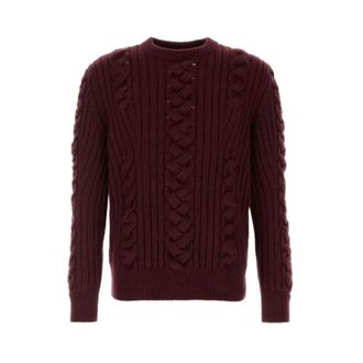 Alexander McQueen Stilvolle Sweaters Kollektion - - Knitwear - Herren - Braun - L