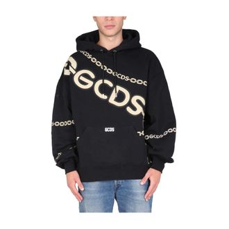 GCDS Gcds, Herren, Sweatshirts & Hoodies, Schwarzk, SGr&ouml;&szlig;e