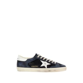 Golden Goose Homme, Chaussures, Bleu, Taille: 42 EU Super-Star Penstar Baskets