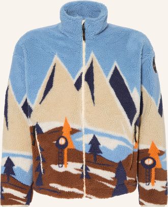 Napapijri Fleecejacke Fleece blau