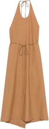 BASERANGE Femme, Robes, Brun, Taille: 44 FR Apron Dress