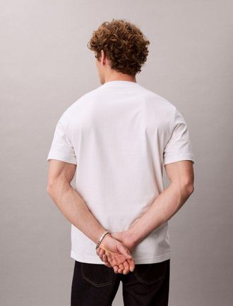 Calvin Klein Jeans T-Shirt Rundhalsausschnitt, Regular Fit, Logoschriftzug