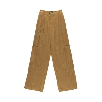 Nenette Femme, Pantalons, Vert, Taille: 34 FR Wide Pantalons