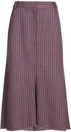 Tibi Jupe midi &agrave; carreaux en laine