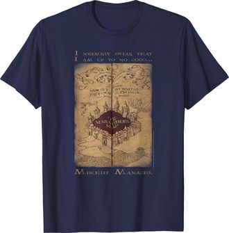 Harry Potter Marauders Map Words T-Shirt