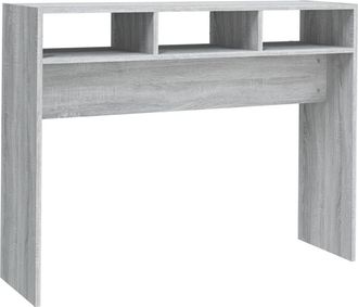 Generic Konsolentisch, Konsole, Beistelltisch, Flurtisch, Sideboard, Ablagetisch, Wandtisch, Frisiertisch, Schminktisch für Flur/Wohnzimmer/Büro, Holzwerkstof