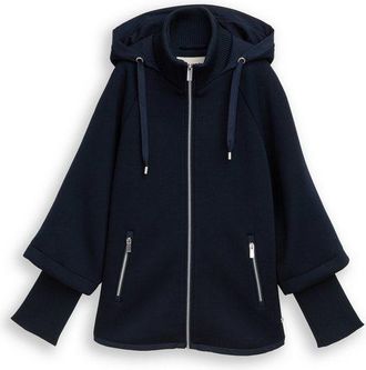 Tom Tailor Sommerjacke Jacken Scuba Cape Jacke mit Kapuze