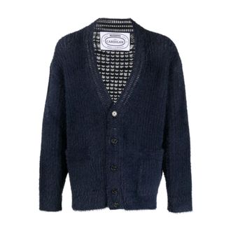 Missoni Eclipse Cardigan - - Knitwear - Herren - Blau - M