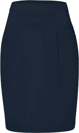 Raffaello Rossi Femme, Jupes, Bleu, Taille: 46 FR Jupe &Eacute;l&eacute;gante pour Femmes