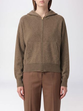 Agnona Locker geschnittener Strick-Kapuzenpullover mit Rei&szlig;verschluss aus Kaschmir-Woll-Seiden-Mischung