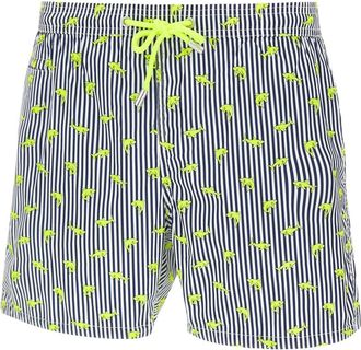 MC2 Saint Barth Homme, Maillots de bain, Multicolore, Taille: XL Lighting Micro Swim Shorts