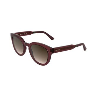 Lacoste L6070S 601 Monogram Oval Glasses - - Accessories - Damen - Rot - 52 MM