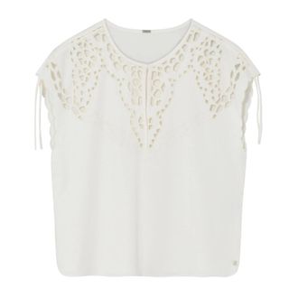 Gustav Blusen - - Tops - Damen - Wei&szlig; - 2XL