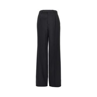 Saint Laurent Grain de poudre wool pants Woman 38