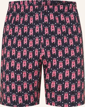 Mey Mey Schlafshorts Serie City Glide blau