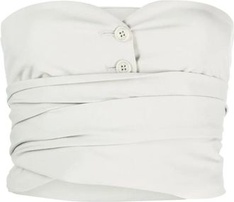 Philosophy di Lorenzo Serafini Femme, Tops, Gris, Taille: 40 FR Top