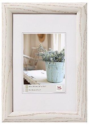 Walther Design Walther design Interieur Holzrahmen 020X030 Bilderrahmen, Holz, Weiß, 20 x 30 cm
