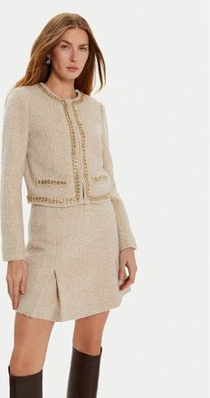 Guess Strickjacke 4BGN0 87186A Beige Regular Fit