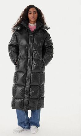 Tommy Jeans Daunenjacke Alaska DW0DW21615 Schwarz Relaxed Fit