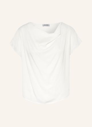 More & More More & More Blusenshirt Aus Satin weiss