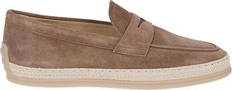 Tod's Homme, Chaussures, Brun, Taille: 40 EU Mocassins en daim