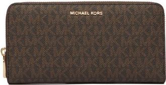 Michael Kors Geldb&ouml;rse Jet Set 32F5GJ6T7B Braun