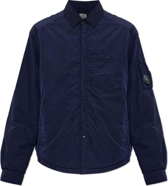 C.P. Company C.p. Company, Homme, Vestes, Bleu, Taille: M Veste isol&eacute;e avec poches