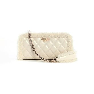 Guess sac à épaule bandoulière Cristi Top Zip Crossbody Bag Bone écru