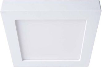 Näve Einbaulampe Einbauleuchte Deckenleuchte Esszimmerlampe eckig weiß LED L 22,7 cm