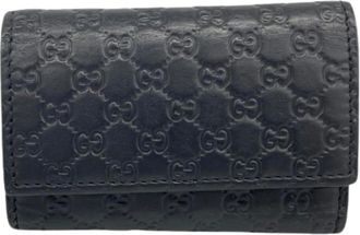 Gucci unisex, Pre-owned, Noir, Taille: ONE Size Porte-cl&eacute;s Vintage Pre-owned