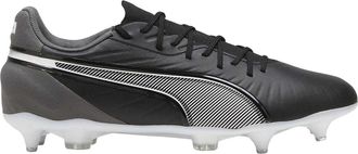 Puma King Match Fu&szlig;ballschuhe f&uuml;r weichen Boden f&uuml;r Herren (Schwarz)