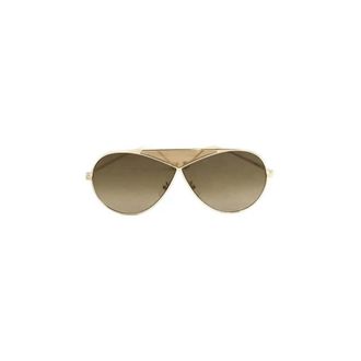 Loewe Lunettes de soleil dor&eacute;es