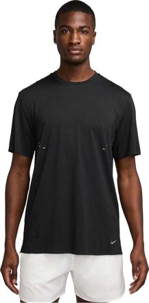 Nike Pinnacle T-Shirt f&uuml;r Herren, Dri-FIT, Laufen (Schwarz)