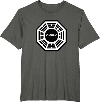 Lost T-Shirt, Herren, Lost-Fans, M&auml;nner, Kurzarm, T-Shirt, Schwarz, S