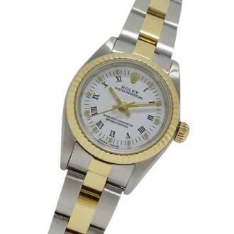 Rolex Montre vintage doccasion - Femme - Pre-owned - Blanc - Taille: ONE Size