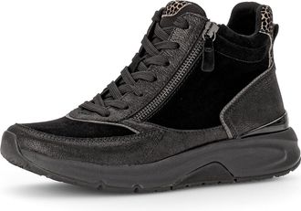 Gabor Damen Klassische Stiefeletten, Frauen Stiefeletten,halbstiefel,Kurzstiefel,uebergangsschuhe,uebergangsstiefel,schwarz Kombi,38.5 EU / 5.5 UK