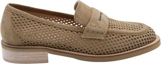 Luca Grossi Femme, Chaussures, Beige, Taille: 38 1/2 EU Garibaldi Mocassin