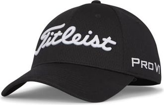 Titleist Titleist Tour Elite Cap Capuchon, Noir/Blanc, L-XL Mixte