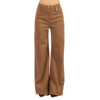 Elisabetta Franchi Damen, Jeans, Braun, W28Gr&ouml;&szlig;e