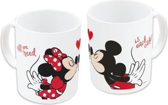 Disney Mickey Mouse Minnie Kiss Tasse, 325 ml