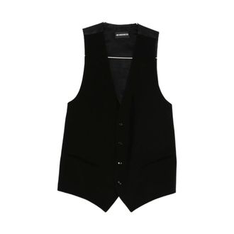 Ann Demeulemeester Homme, Vestes, Noir, Taille: M Manteau élégant Fa558
