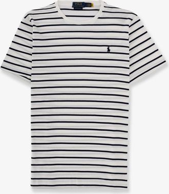 Ralph Lauren Cotton t-shirt with striped pattern - POLO RALPH LAUREN - gender_Man
