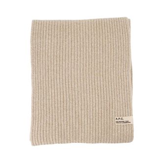 A.P.C. Sasha Schal - - Accessories - unisex - Beige - ONE SIZE