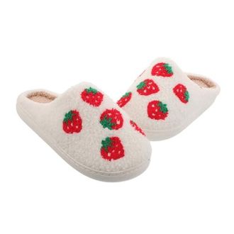 Frcolor NOLITOY Pantoufles Int&eacute;rieures Fourr&eacute;es pour Femmes en Coton Absorbant Semelle Antid&eacute;rapante Motif Floral Hiver Confortables et Chaudes pour Maison et