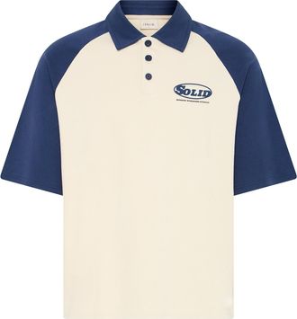 Solid Poloshirt Loose Fit SDUke